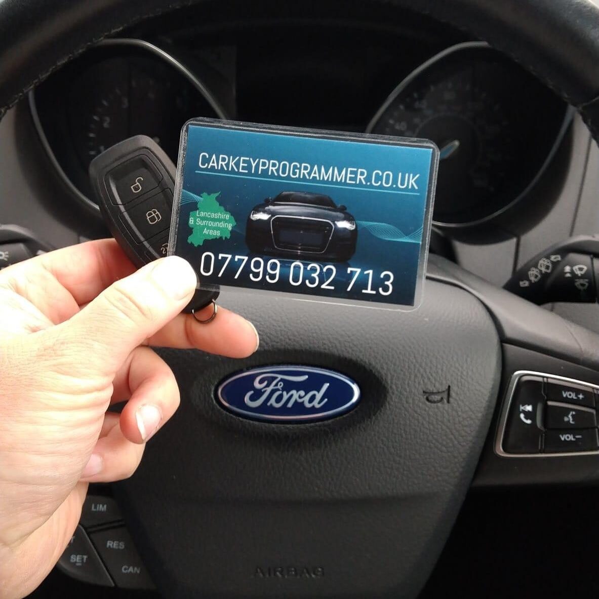 Ford Car Keys Cut Coded & Programmed In Lancashire